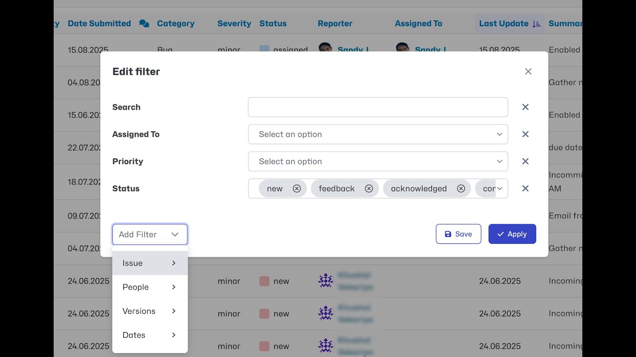 Using Filters (modern UI) - YouTube