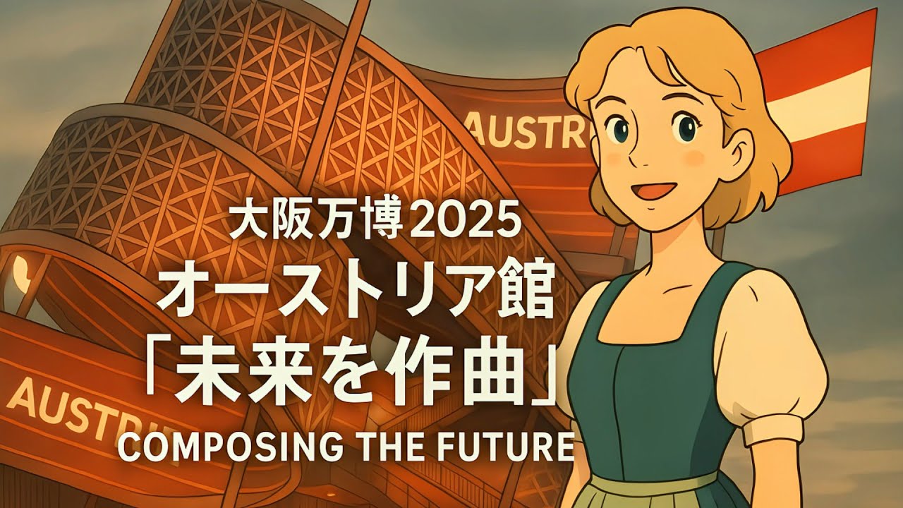 【大阪万博2025】オーストリアパビリオン 「未来を作曲」（Composing the Future）【Expo 2025 Osaka ...