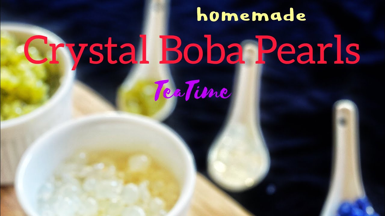 VLog 19: Homemade Crystal Boba Pearls - Vui lòng coi description cho ...