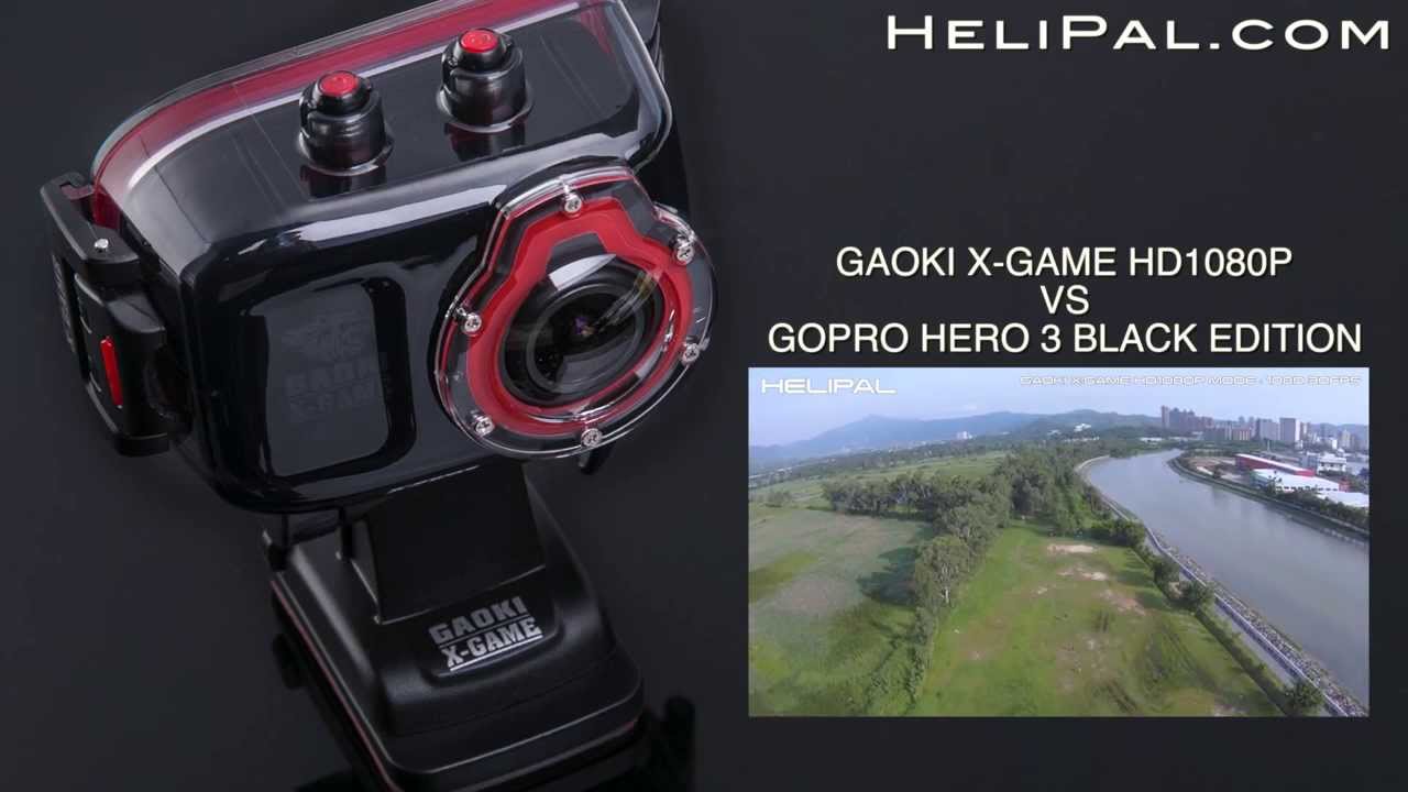GAOKI X-GAME HD Camera Function Test - HeliPal.com - YouTube