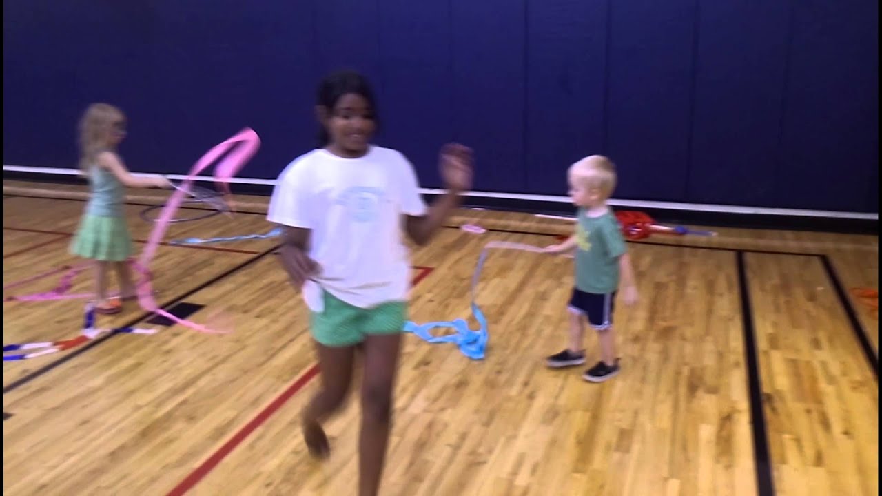 Olympic ribbon team - YouTube