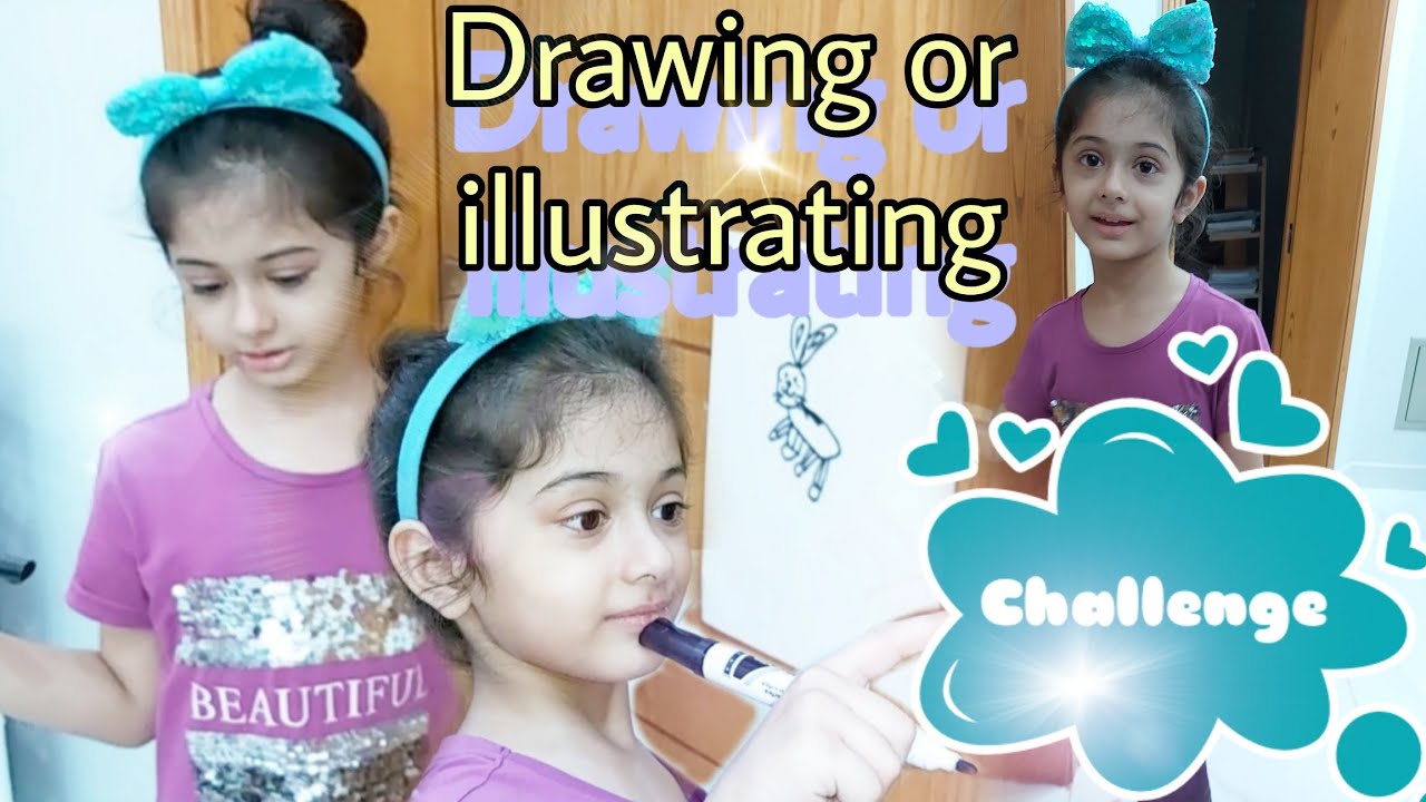 Blind Drawing challenge 🤪 || vlog 58 - YouTube