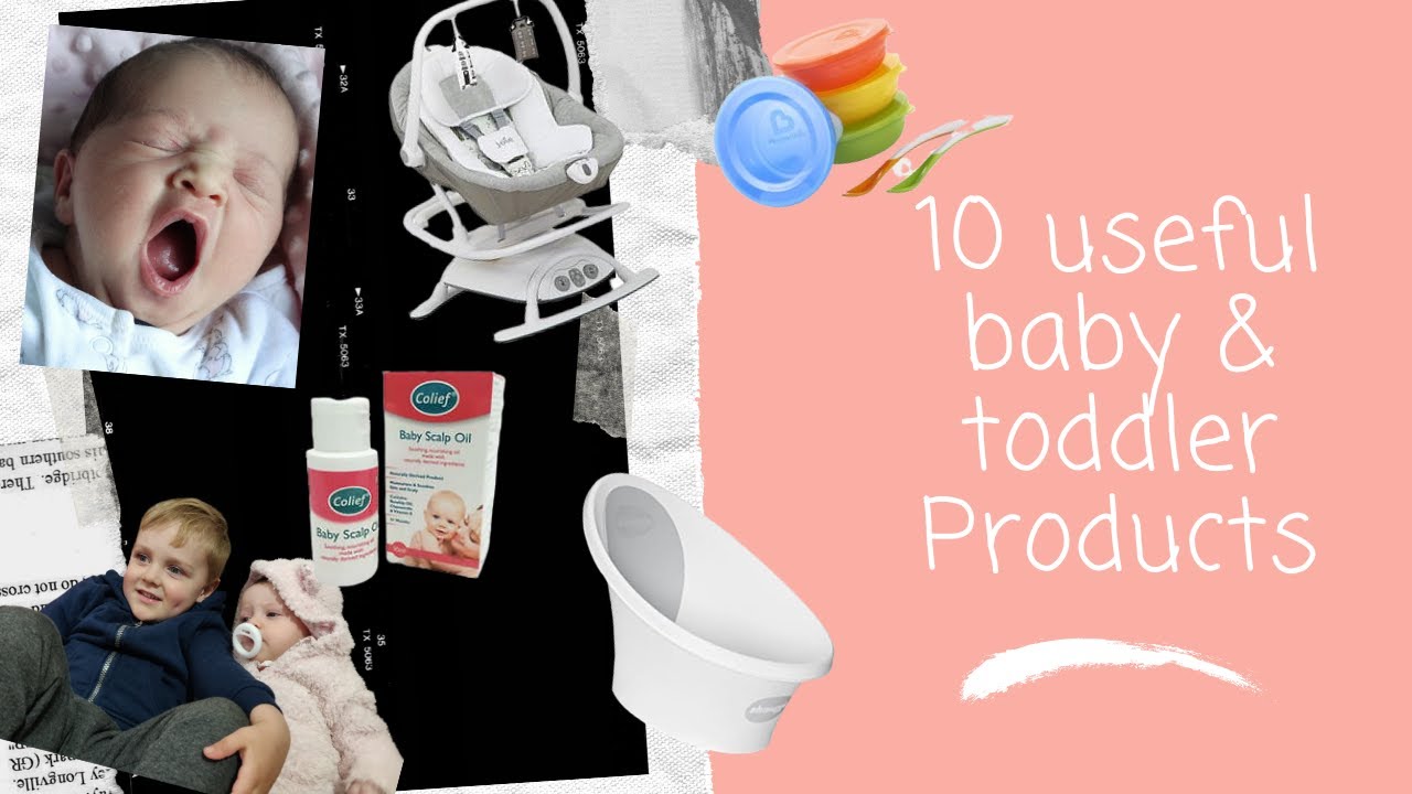 10 useful baby & toddler Items - YouTube