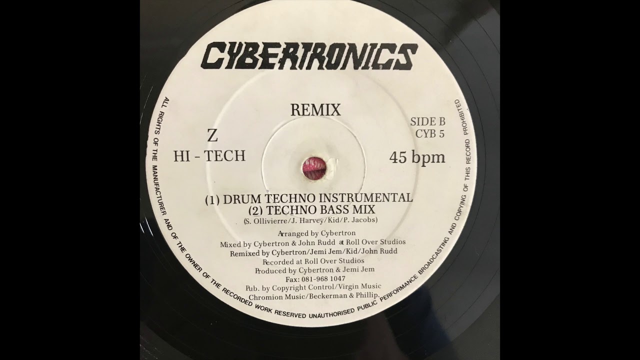 Z - Hi-Tech (Drum Techno Instrumental) - YouTube