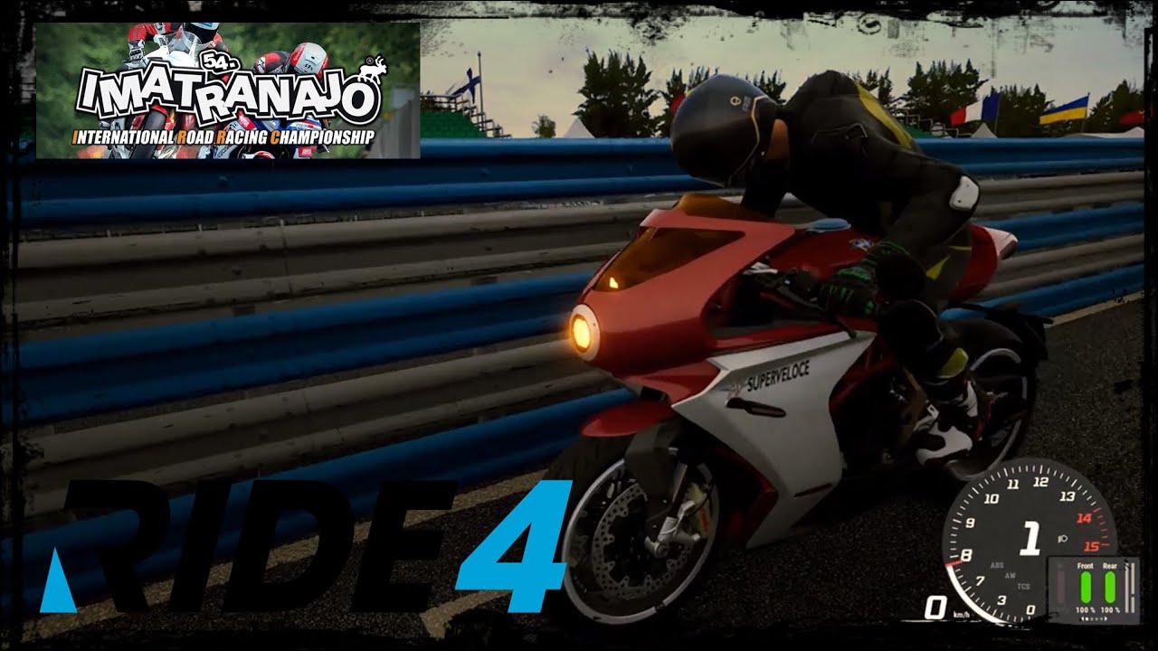 RIDE 4. Corriendo con la moto de JUCA, (MV AGUSTA SUPERVELOCE). MADRE ...