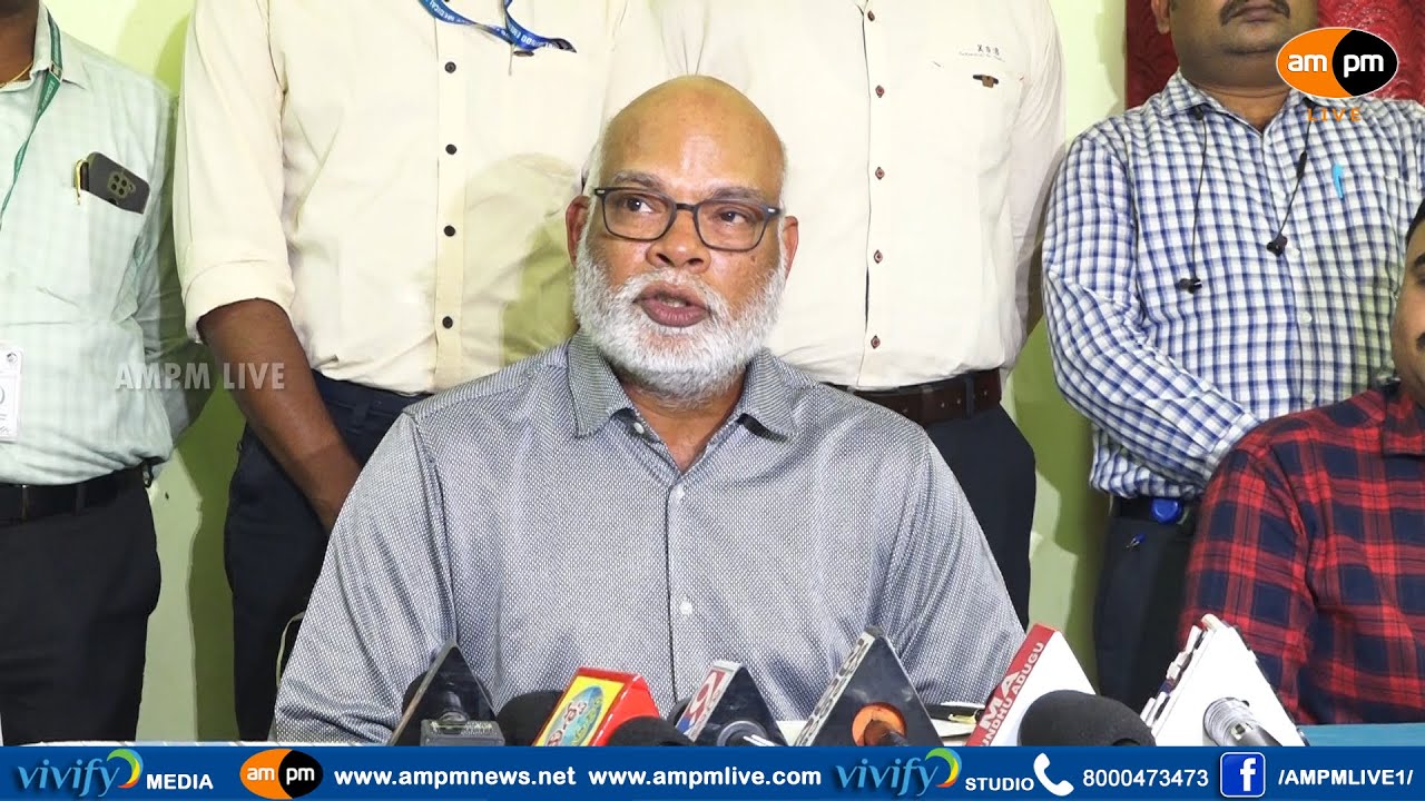 Aurobindo CEO Papireddy on Emergency Medical Services I Press Meet I ...