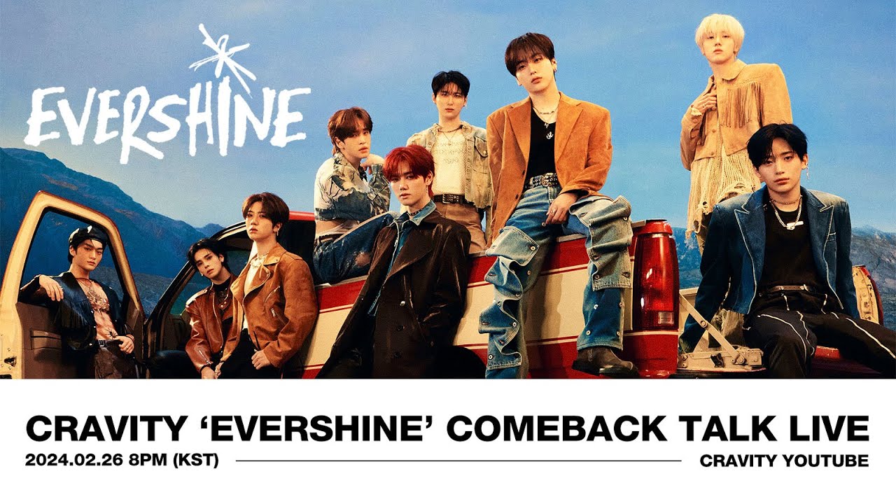 CRAVITY 'EVERSHINE' COMEBACK TALK LIVE - YouTube
