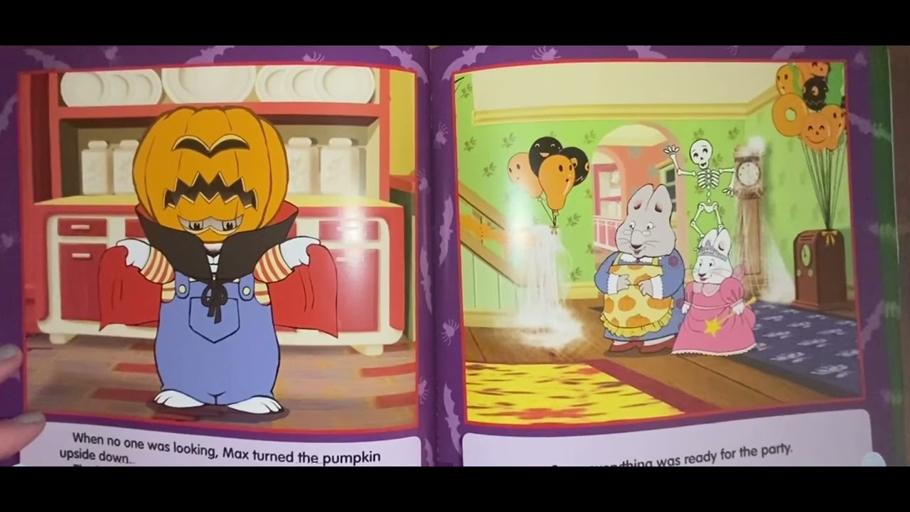 Max & Ruby 🐰 spooky, bunny tales 🎃#halloweenstories #maxandruby # ...