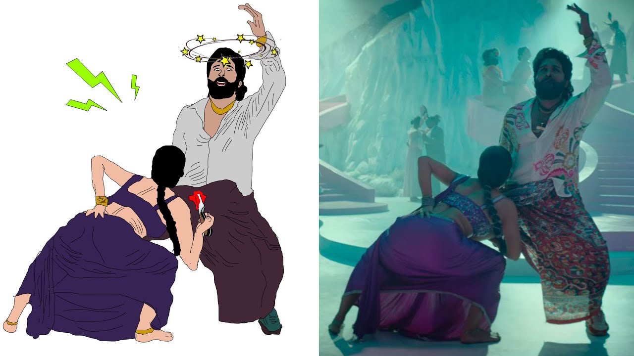 Pushpa 2 Animation | Pushpa 2 Songs | Allu Arjun | Rashmika Mandanna ...