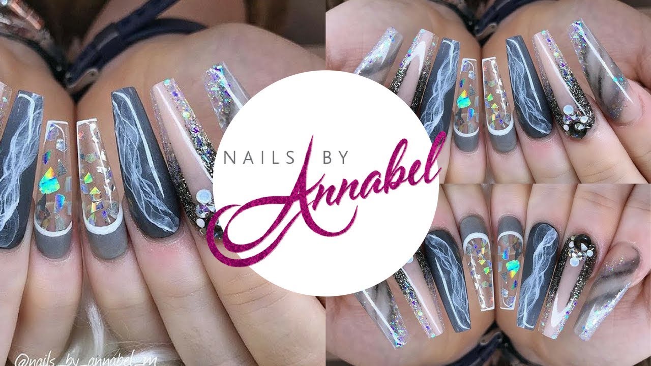 How To Create Hand Painted Smoke Effect🌪 | Nails By Annabel - YouTube