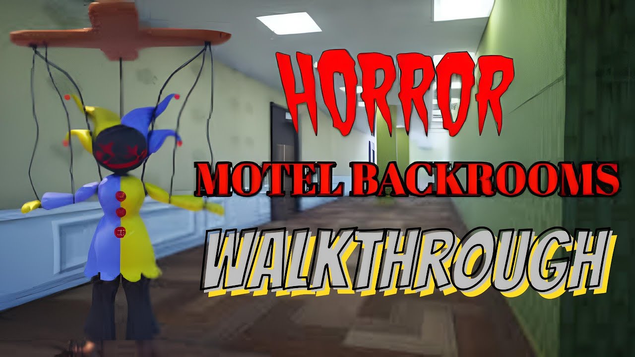 (Horror) Motel Backrooms Walkthrough - YouTube