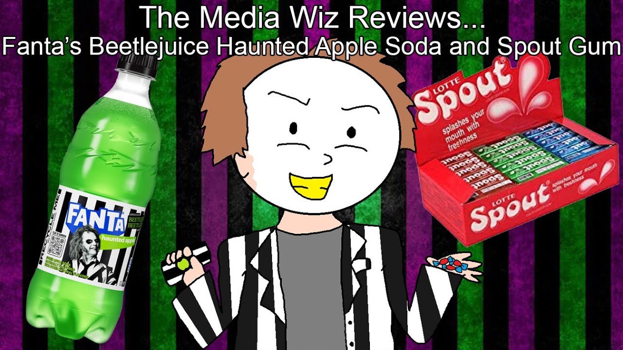 The Media Wiz Reviews... Fanta's Beetlejuice Haunted Apple Soda and ...