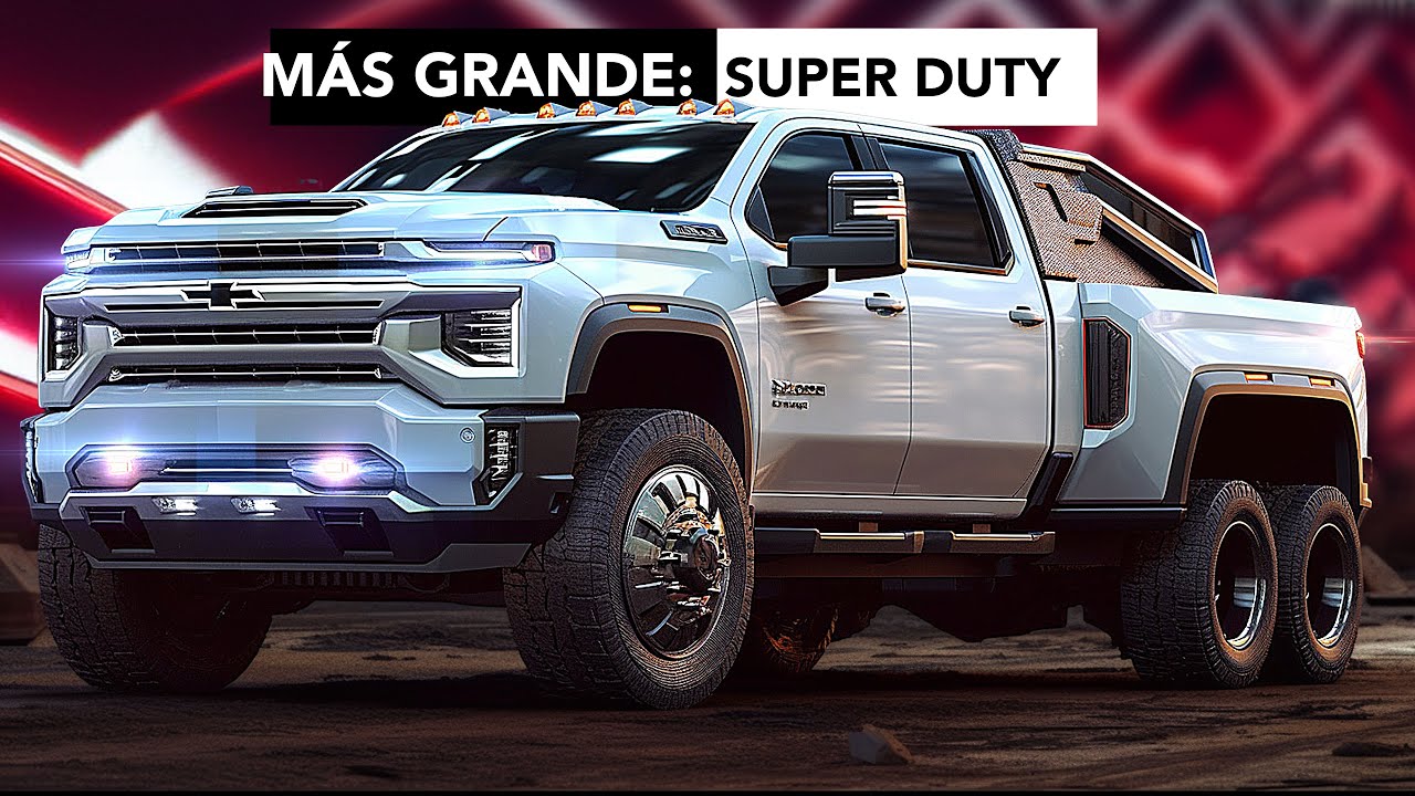 TOP 10 Camionetas mas grande que la SILVERADO - YouTube