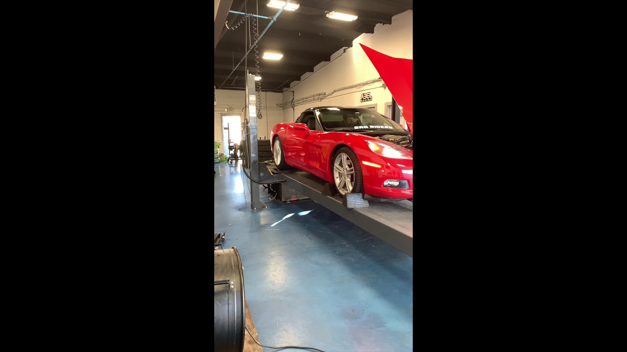 C6 LS3 Stock Dyno - YouTube