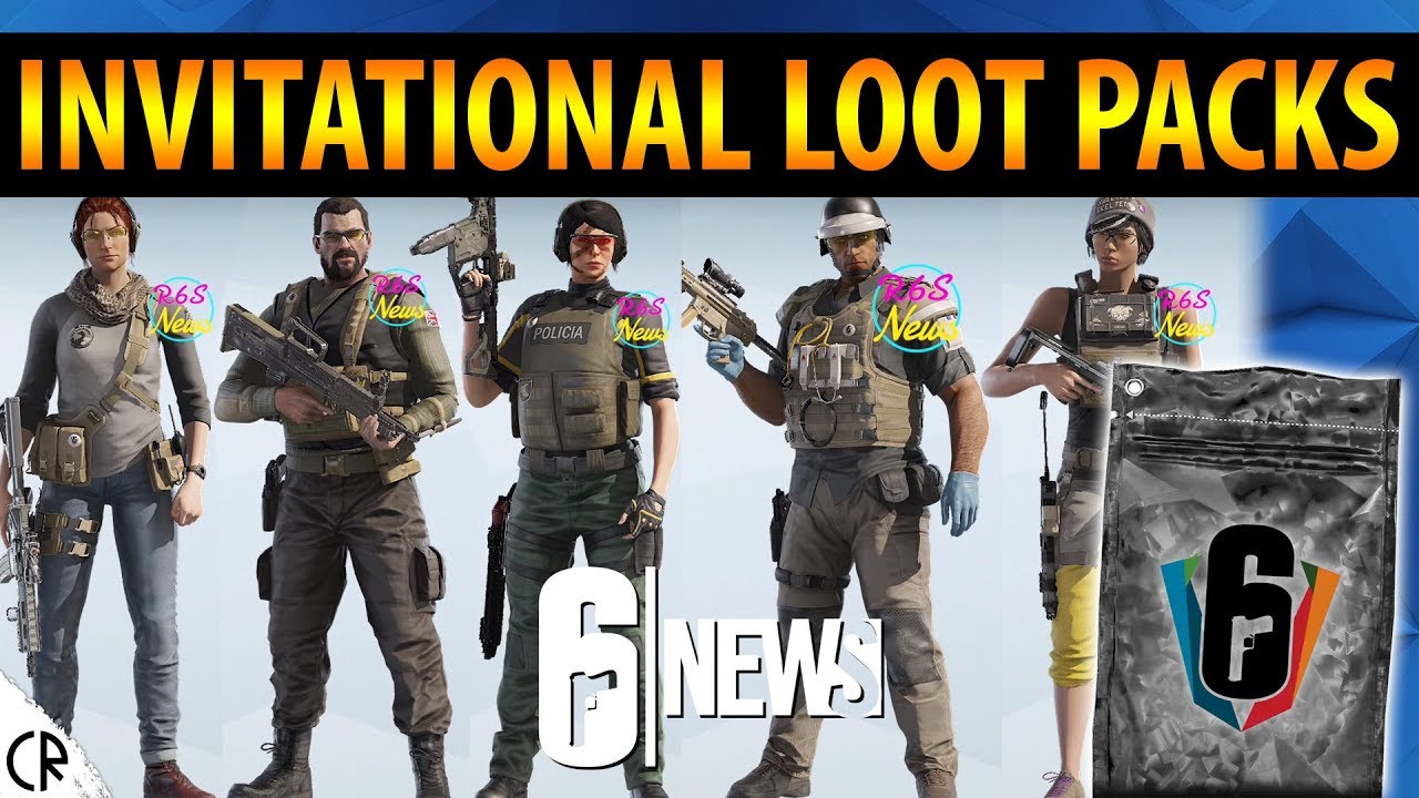 Invitational Packs - Ash, Thatcher, Mira, Doc, Dokkaebi - 6News - Tom ...
