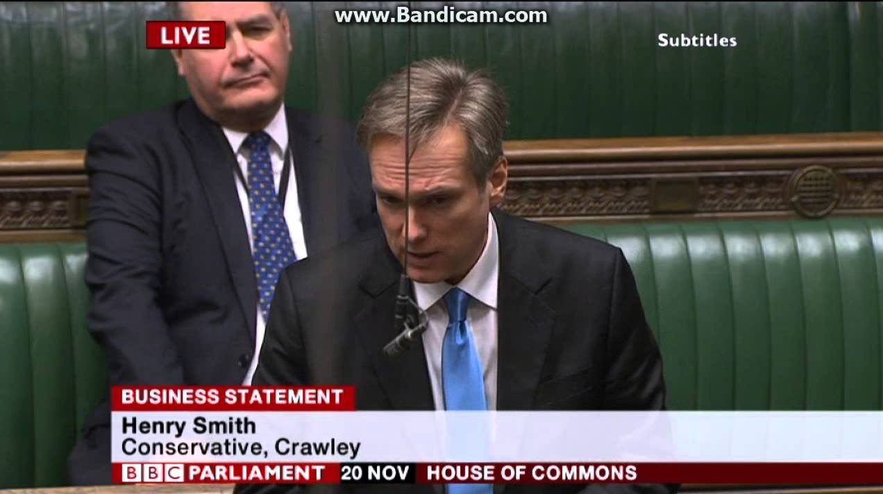 Henry Smith MP: Vote for Capers! - YouTube