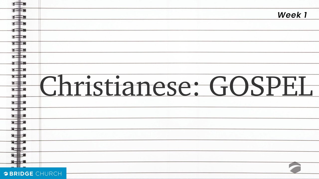 CHRISTIANESE - week 1 - YouTube