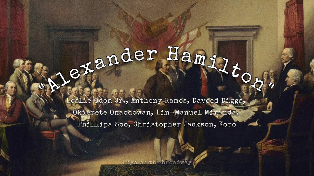 Alexander Hamilton | Hamilton the Musical | Türkçe Çeviri - YouTube