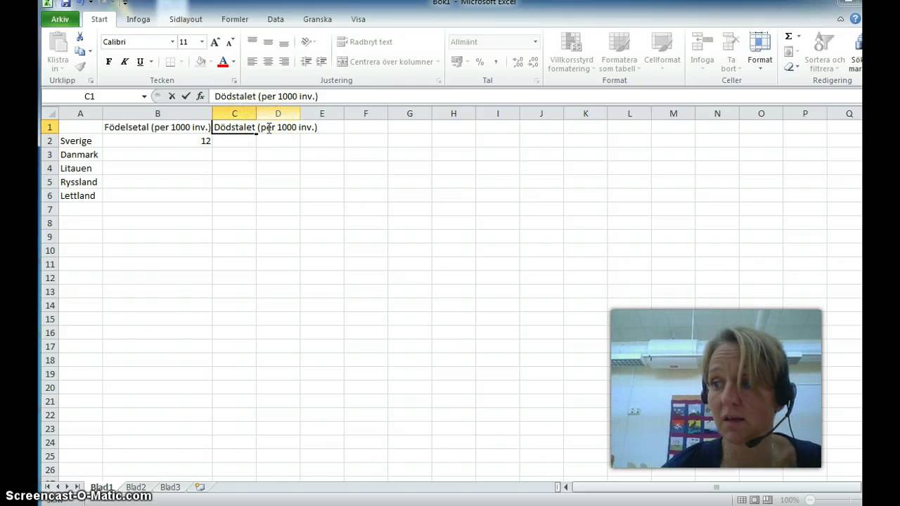 Hur du gör stapeldiagram i Excel. - YouTube