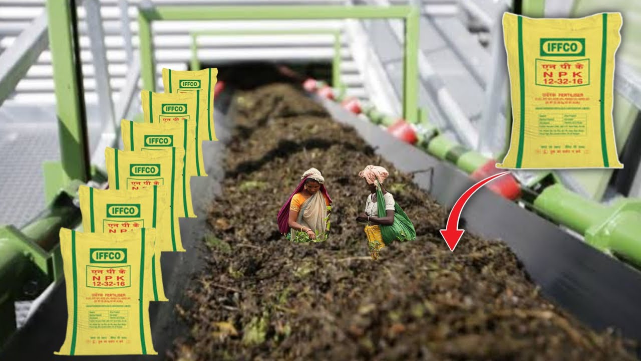 How Compost Is Made In Factory | Compost Manufacturing Process ...