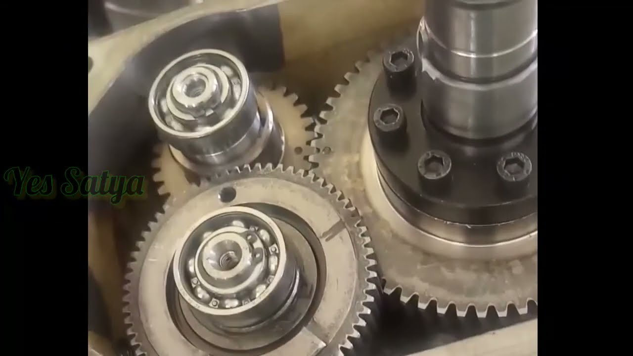 CNC Turret Assmbly And Bering replaced Clamping froce Adjustment - YouTube