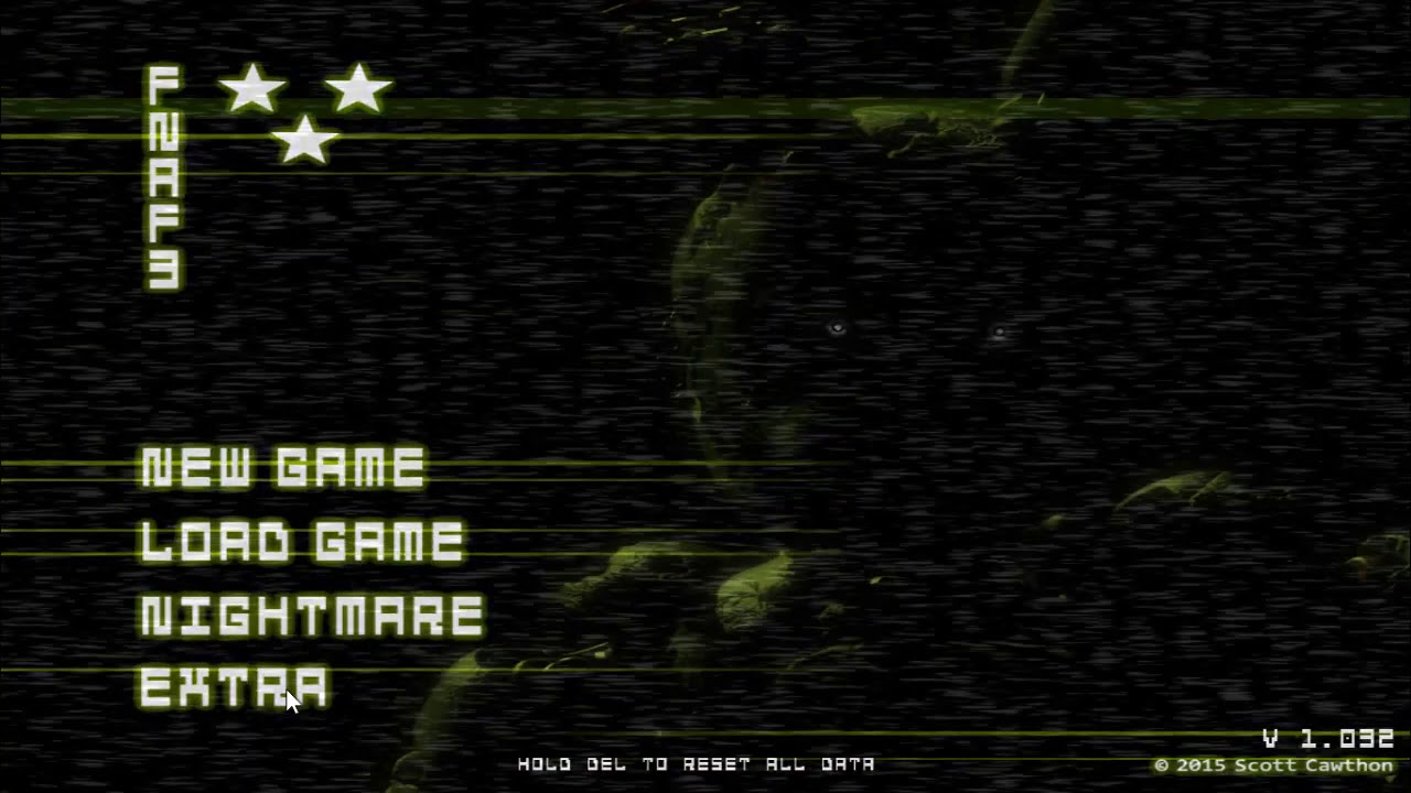 Fnaf 3 -EXTRAS - YouTube