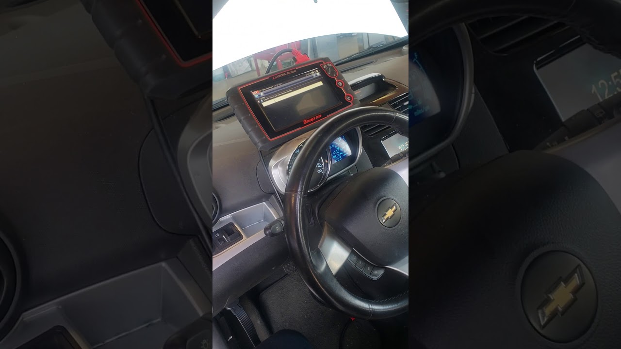 2013 Chevy spark code p0506 low idle - YouTube