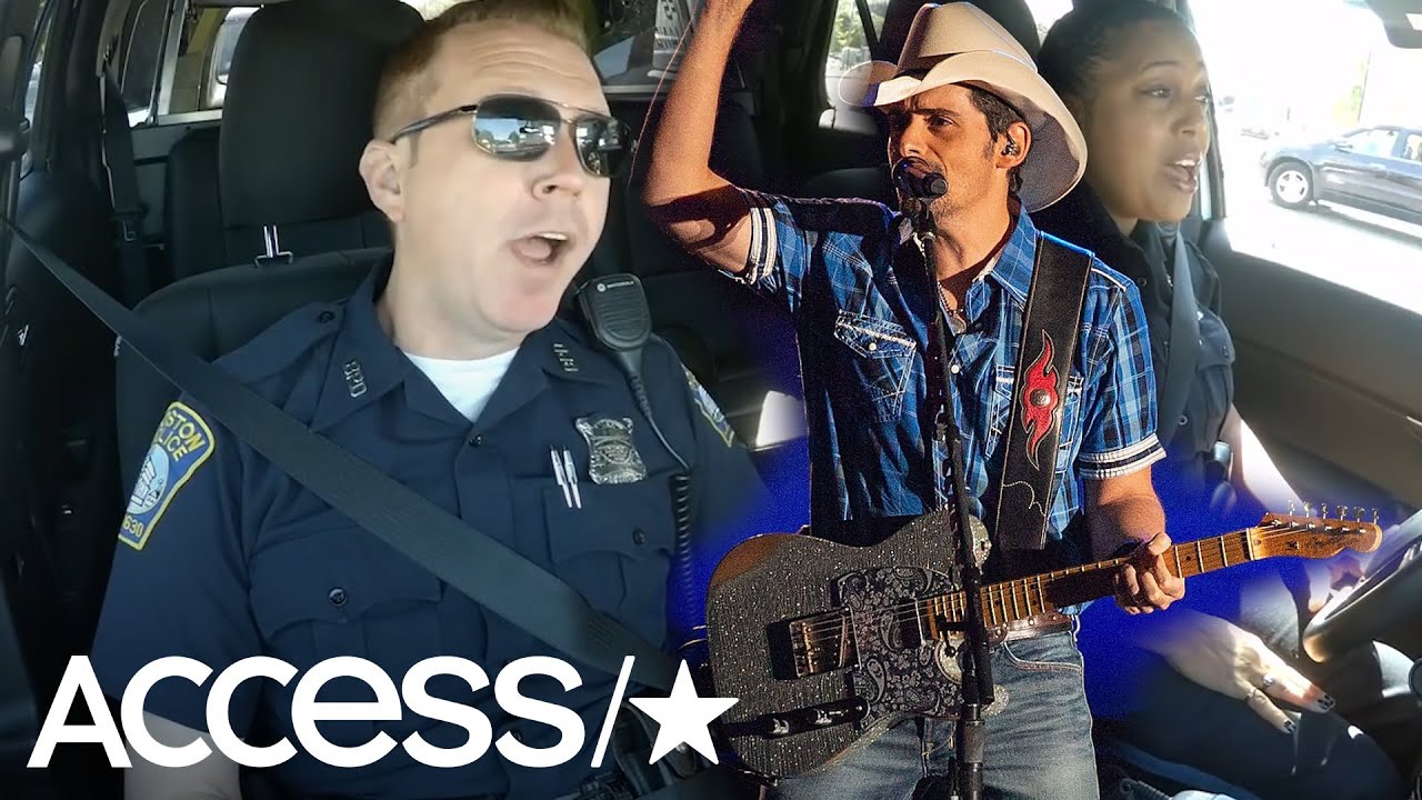 Police Officers In Viral 'Cop Pool Karaoke' Video Sing At Brad Paisley ...