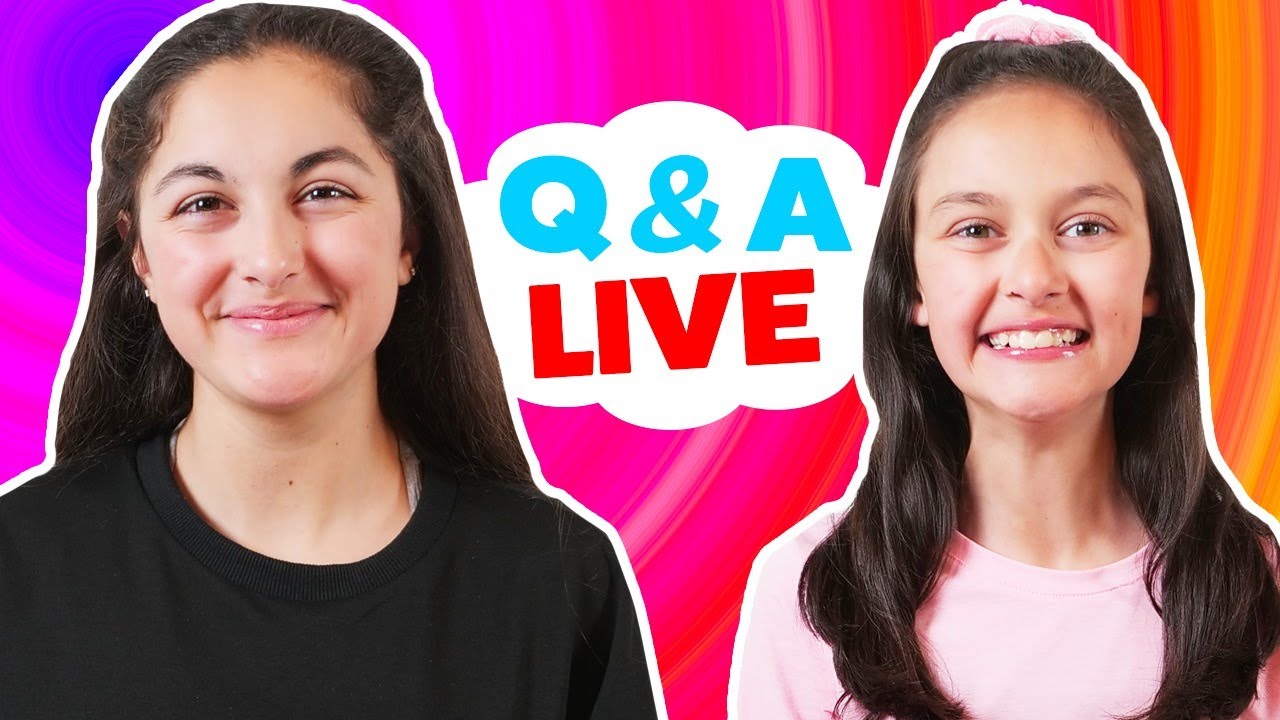 Elena and Clara Q&A LIVE STREAM - YouTube