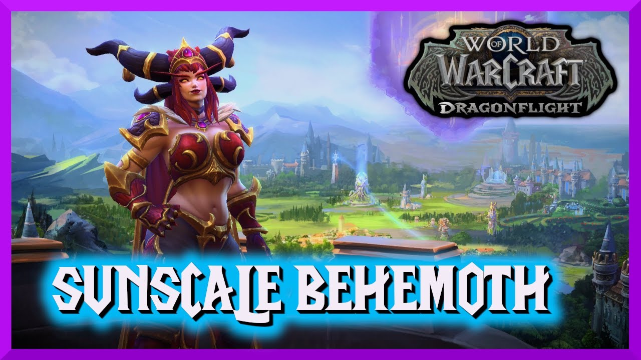 Sunscale Behemoth - World of Warcraft : Dragonflight - YouTube