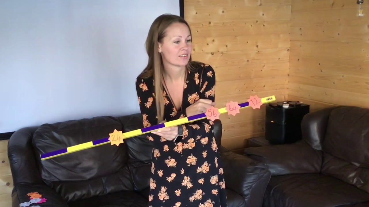 Mrs Watt teaching the 8 times tables using the counting stick. - YouTube