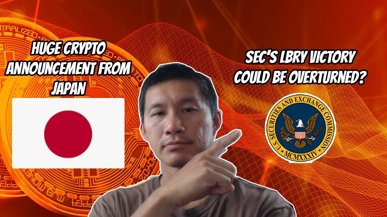 HUGE Crypto announcement coming from Japan!! SEC LBRY victory could be overturned? - YouTube