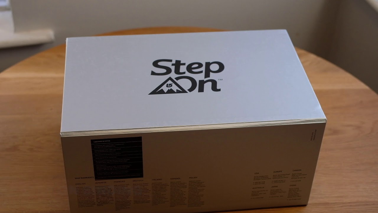 STEP ON UNBOXING - YouTube