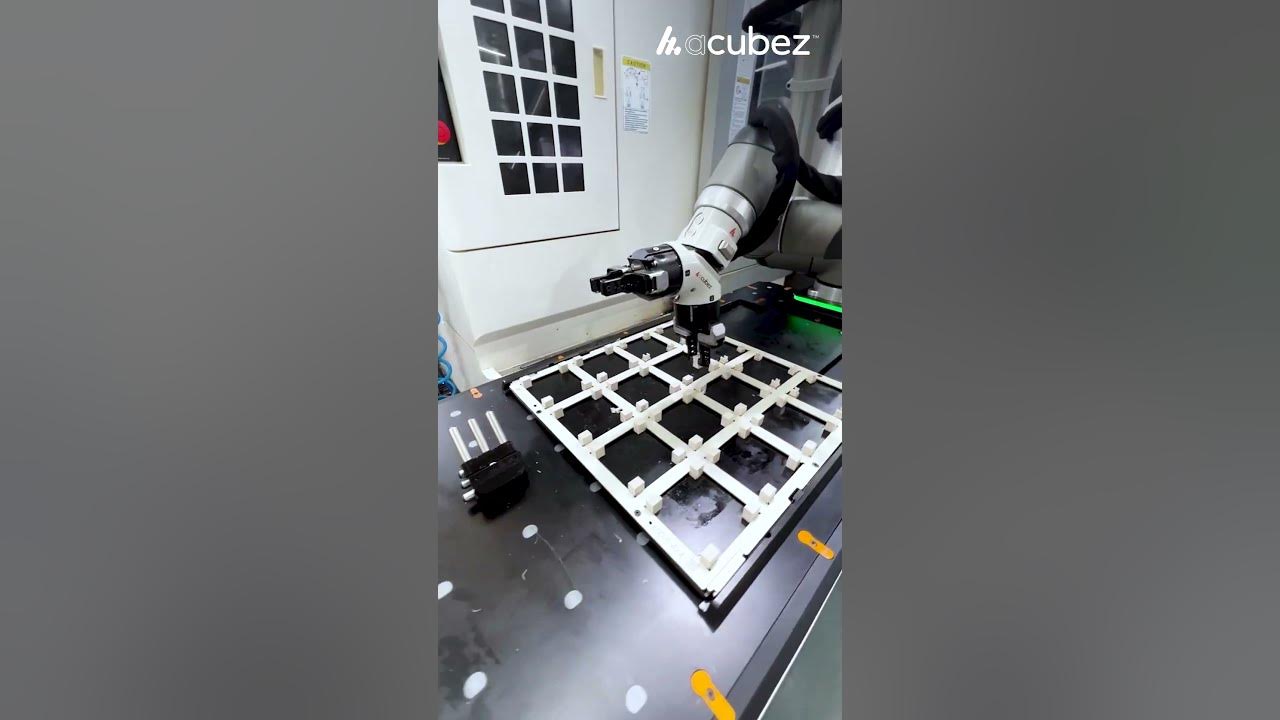 Acubez modular automation platform for OKUMA #cnc machine #shorts # ...