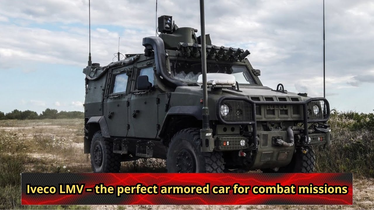Iveco Lynx LMV – the armored vehicle that saves lives! - YouTube