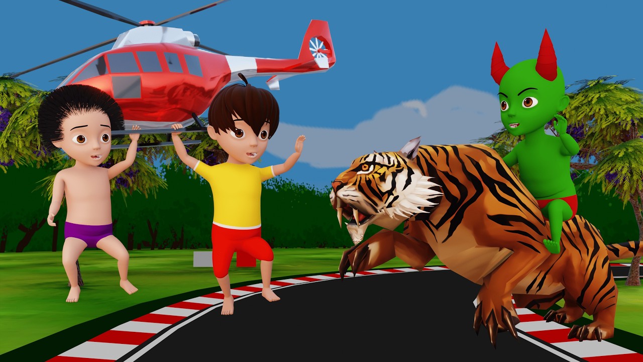 KADDU PINKI 115 | Helicopter race | desi comedy video | cs bisht vines ...