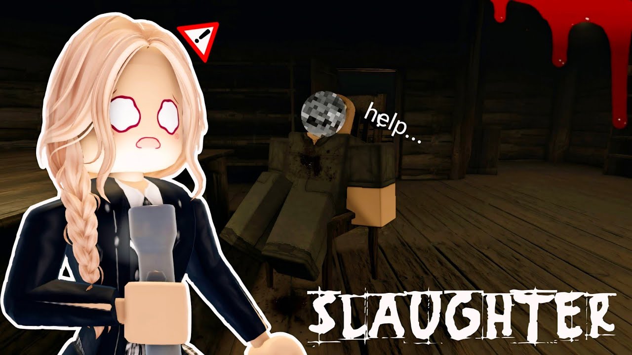 This roblox game is WAY too realistic and bloody...(Slaughter Full ...