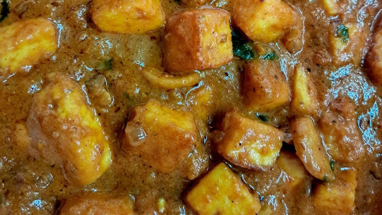 How to prepare kaju paneer masala curry # Dhaba style Kaju paneer ...