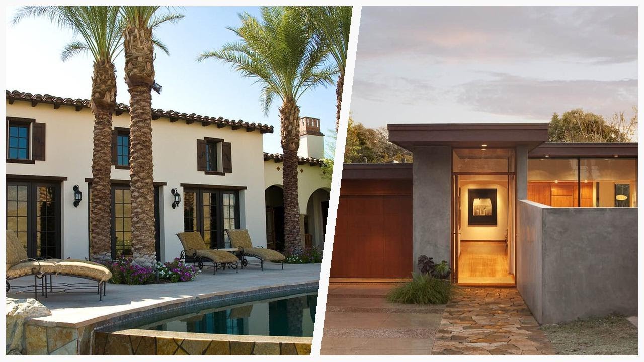75 Stucco And Glass Exterior Home Design Ideas You'll Love ⭐️ - YouTube