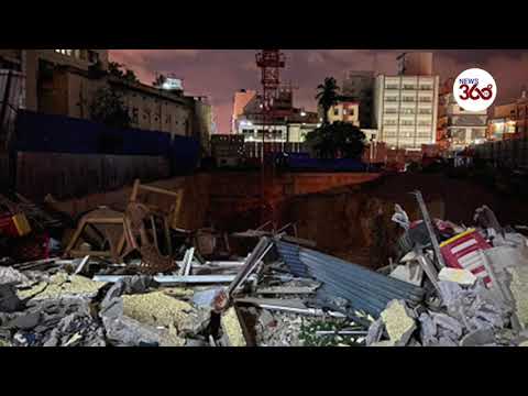 India : 3-storied building collapses in majestic, Bangalore - News 360 Tv
