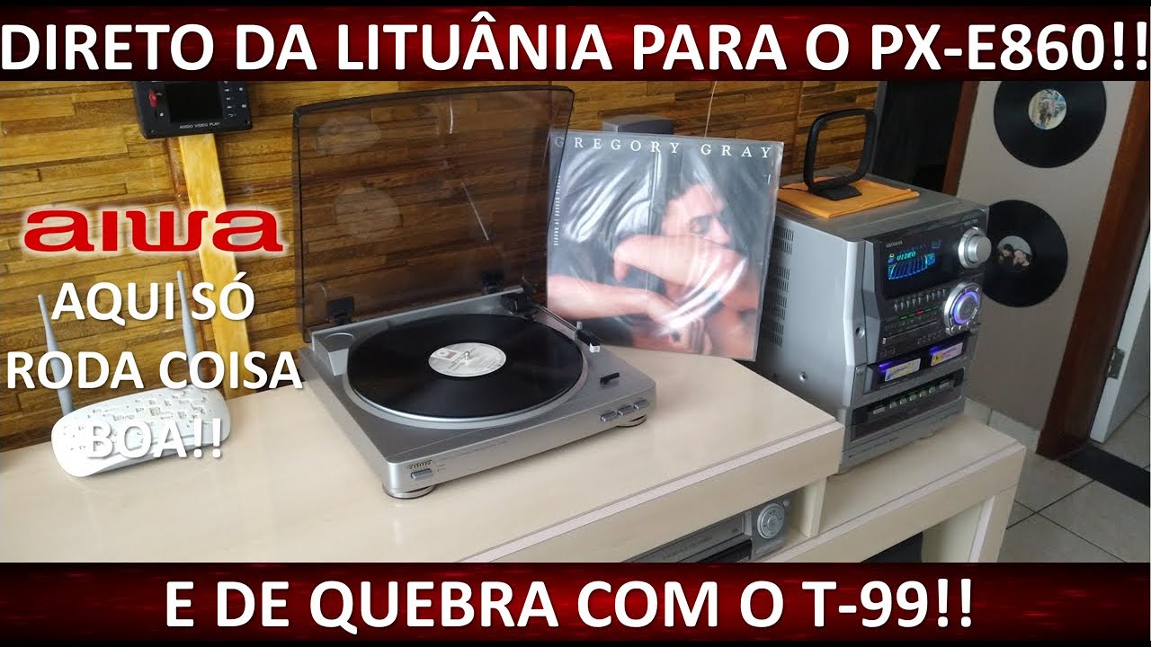 Chegou o tão esperado vinil!! (Gregory Gray) - YouTube