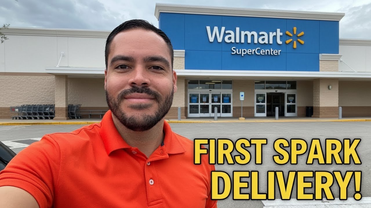My First Walmart Spark Ride Along - YouTube