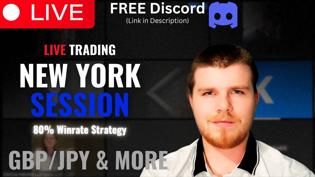 🚨LIVE | Happy Monday | NEW YORK SESSION ICT TRADING | 80% WIN RATE ...