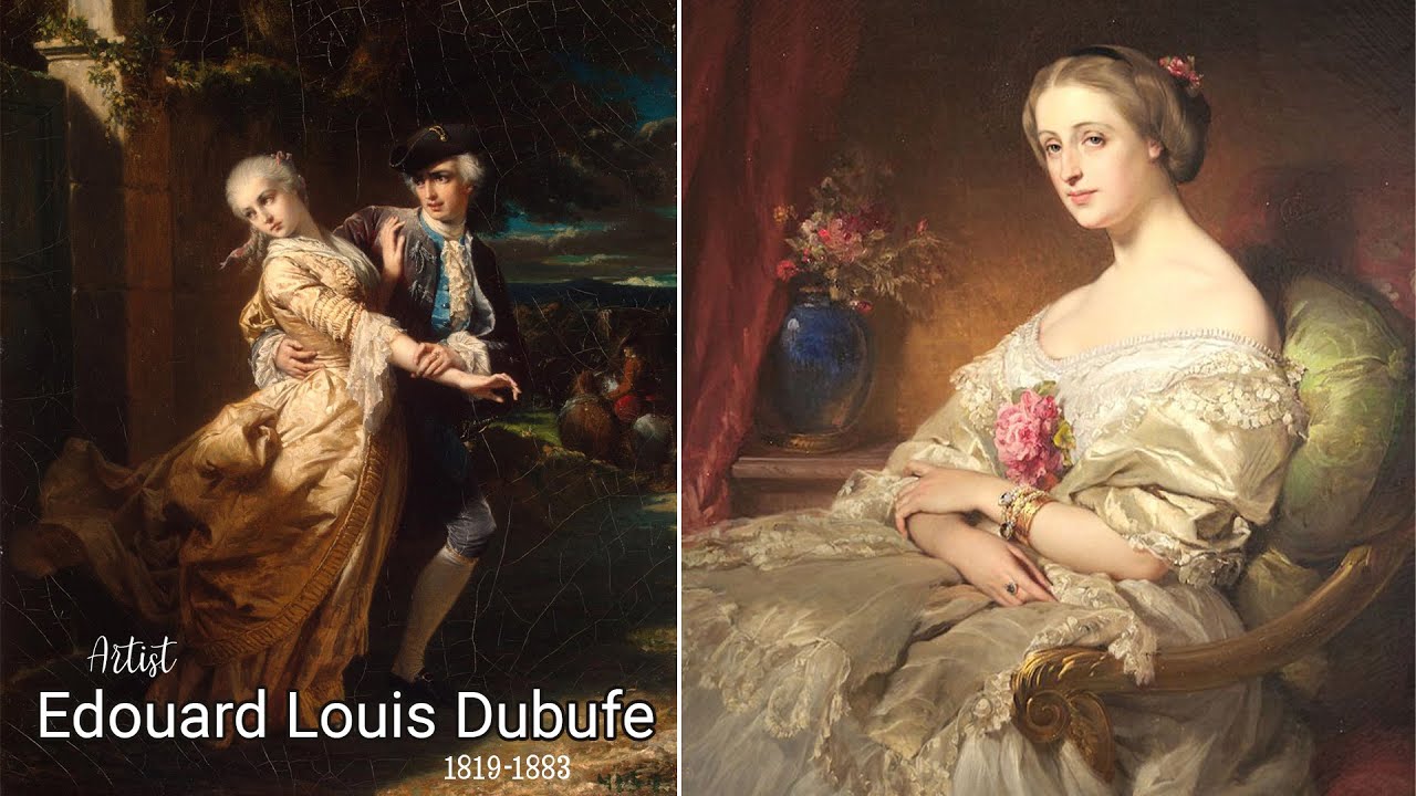Artist Edouard Louis Dubufe (1819 - 1883) French Portrait Painter | WAA ...