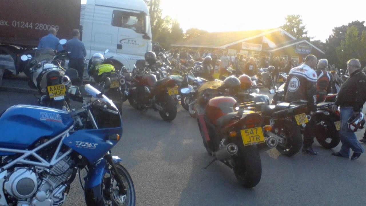 Raven Cafe Bike Meet 24th May 2012 - YouTube