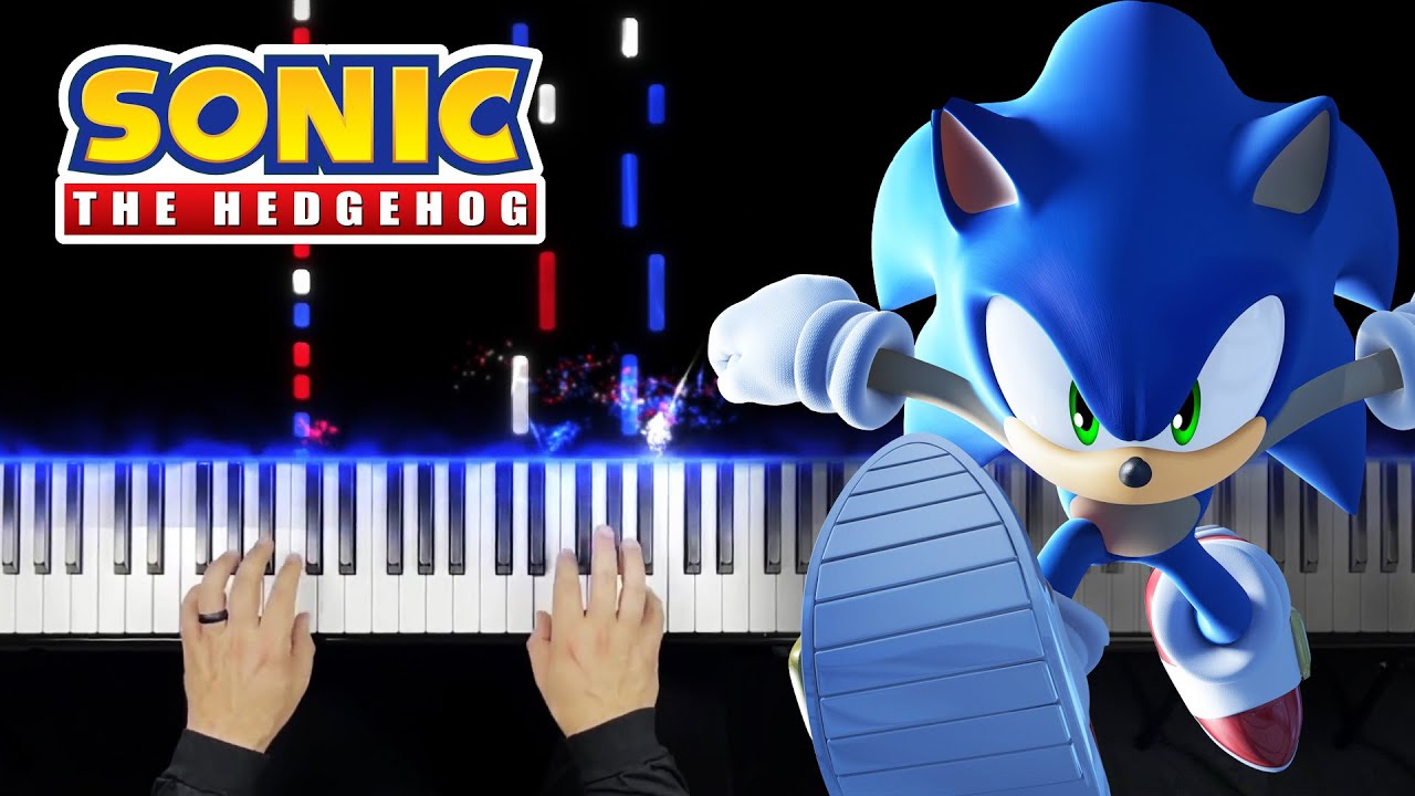 Sonic the Hedgehog Green Hill Zone (Piano Tutorial) EASY for beginners ...
