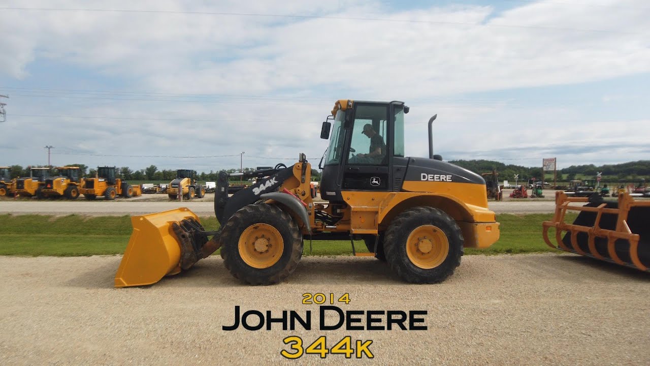 2014 John Deere 344K - YouTube