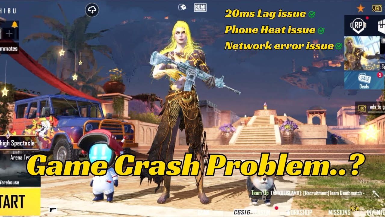 BGMI NEW UPDATE PROBLEMS | LAG ISSUE FIX | NETWORK ERROR | GAME CRASH ...