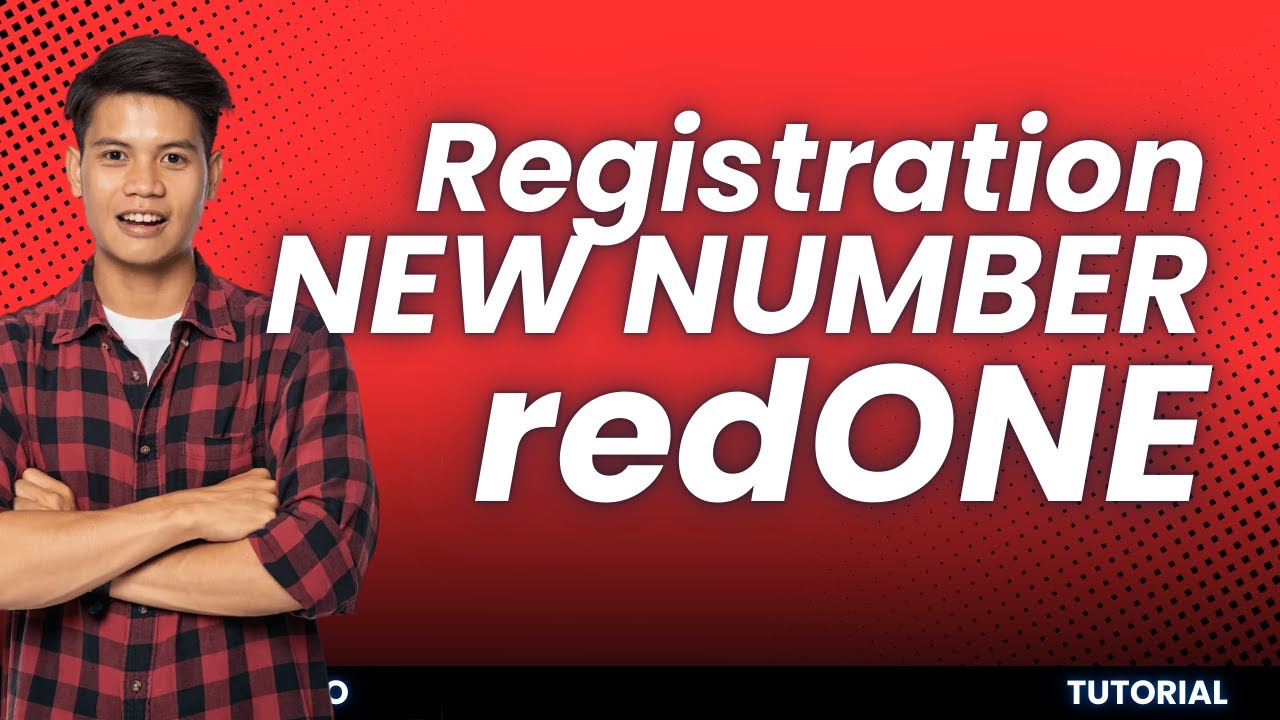 How to Register to redONE Plan - New Number - YouTube