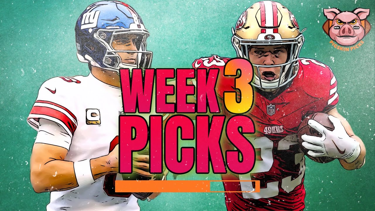 #NFL Week 3 Preview | Pigskin Picks with @MoseKnows - YouTube